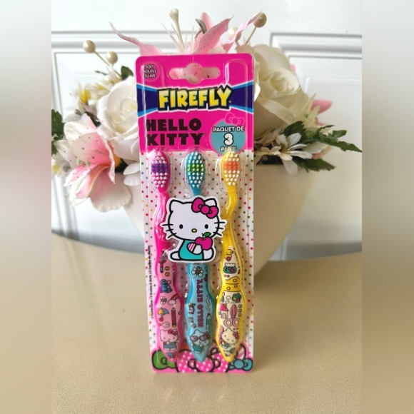 Firefly | Bath, Skin & Hair | Hello Kitty Soft Children Toothbrush 3 ...
